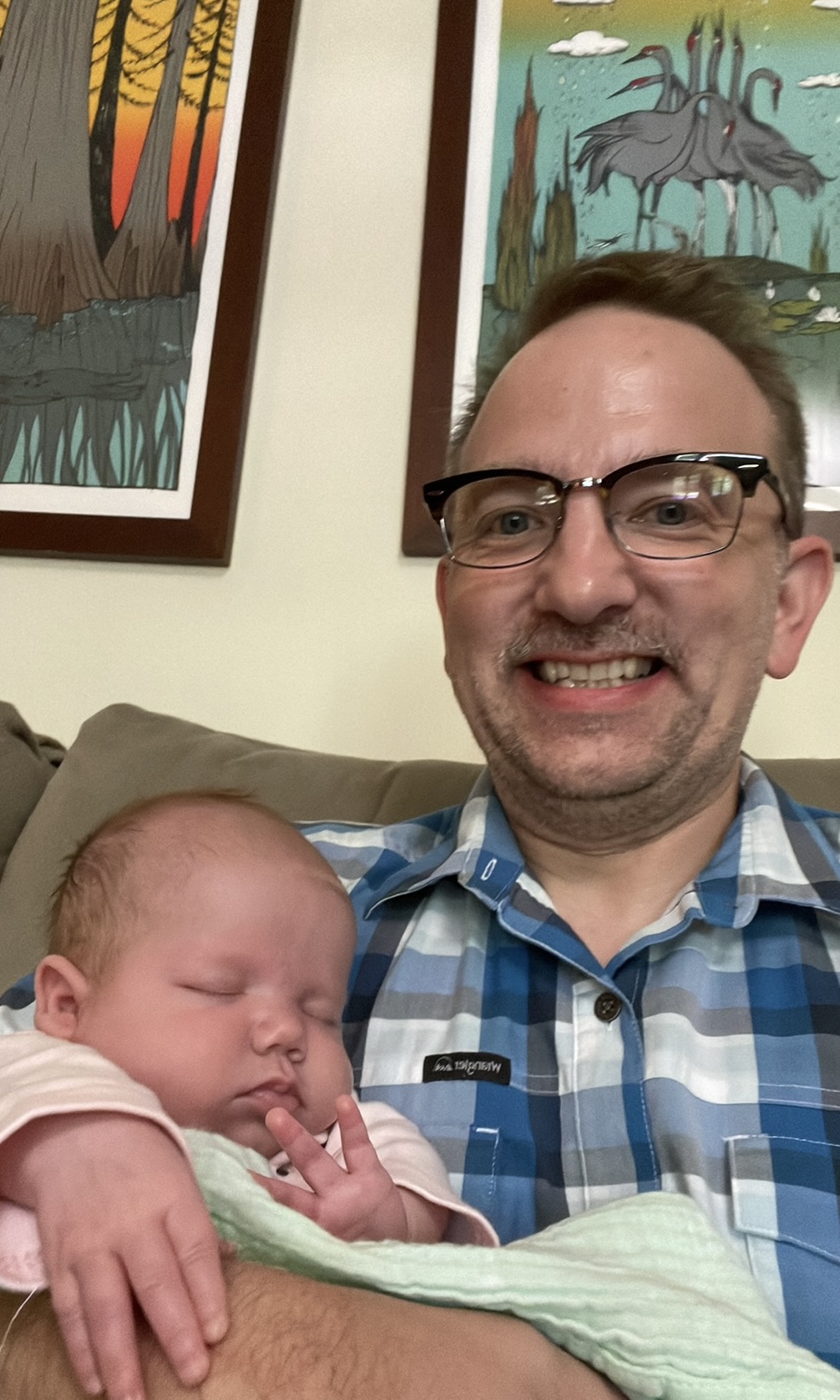 Back to Work! After Paternity Leave, Shop is Now Open - Kneeland Guitar ...